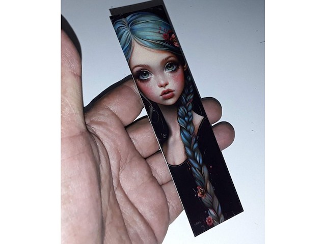 Obeleživač stranica, Bookmarker. 15 x 4 cm.