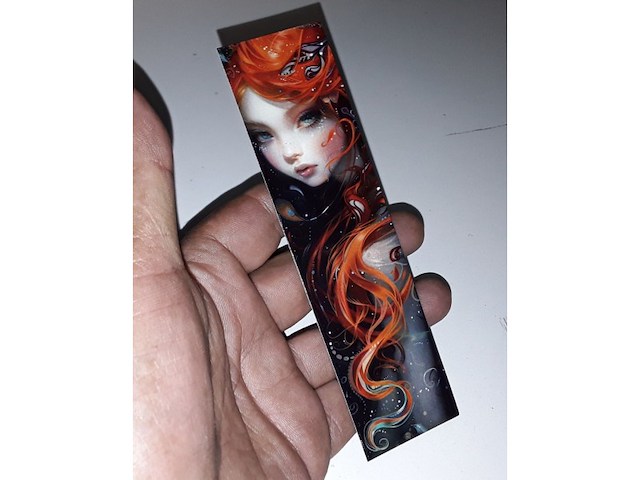 Obeleživač stranica, Bookmarker. 15 x 4 cm.