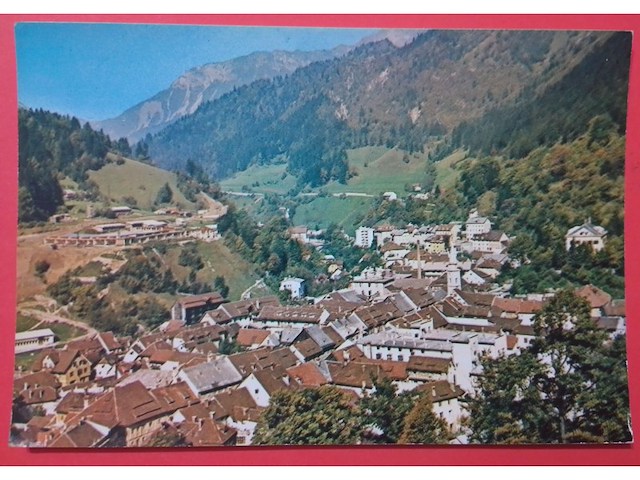 TRŽIČ -PANORAMA -RAZGLEDNICA (čista)