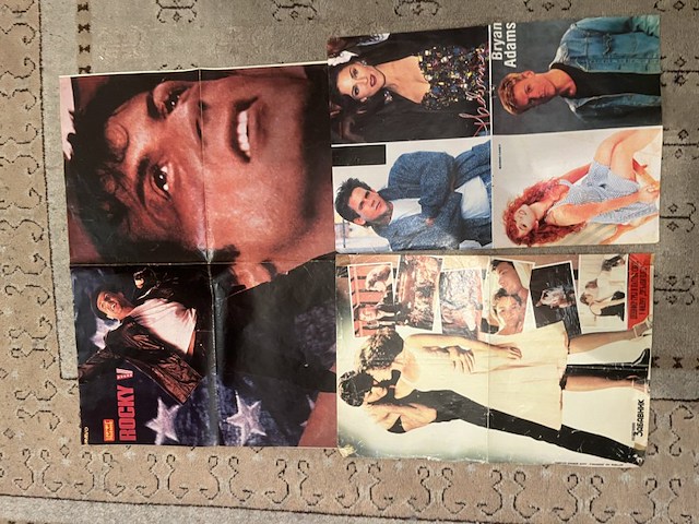 3 Filmska postera : Roki, Prljavi ples…