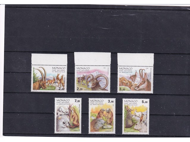 Monaco 1986 Fauna