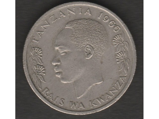 50 Senti - 1966 - Tanzania, Tanzanija