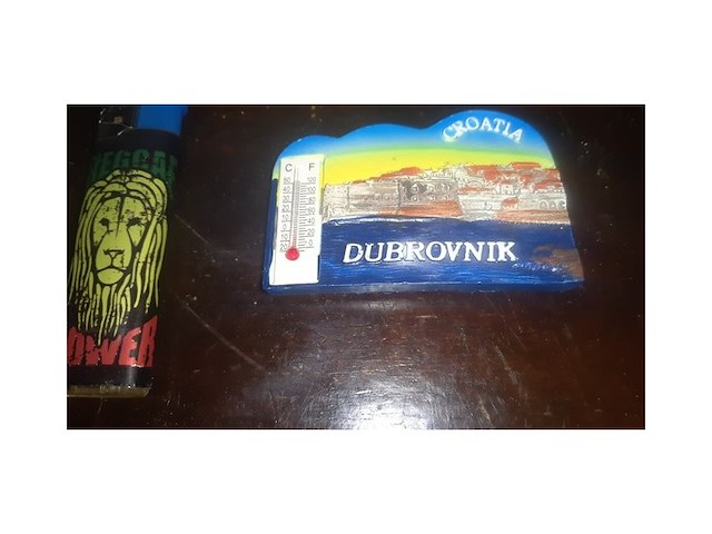 Magnet za frizider Dubrovnik sa termometrom