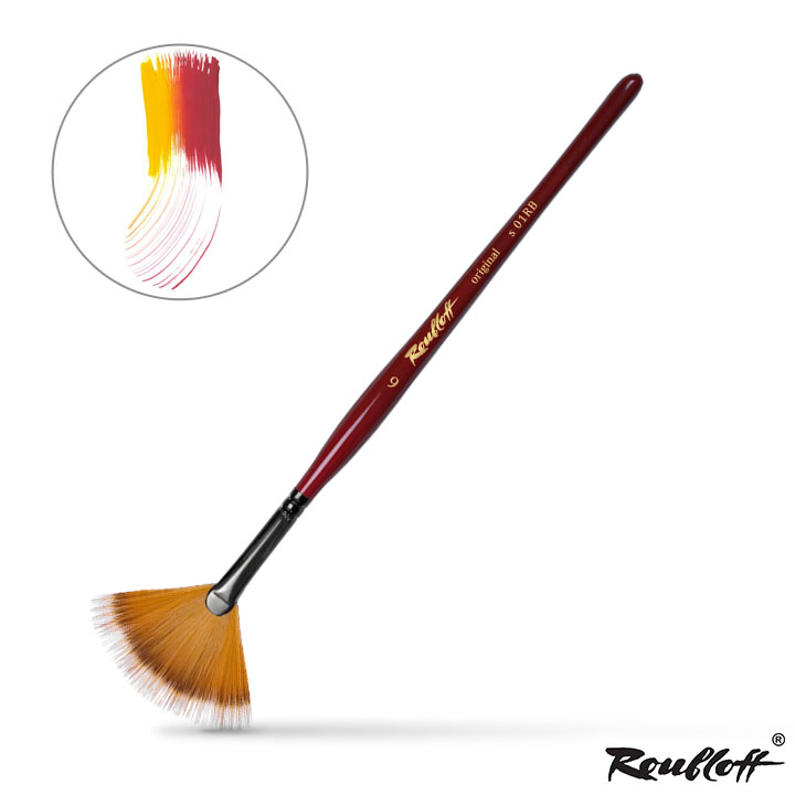 Roubloff Hobbi 01RB lepeza četkica | različite veličine