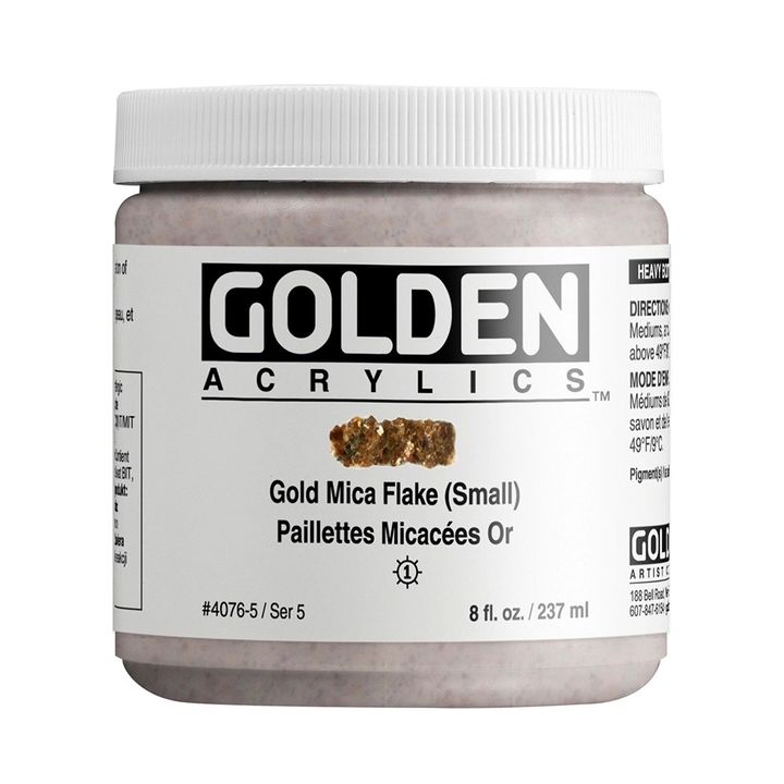 GOLDEN Heavi Bodi Mica Flake Akrilna boja | Various Colors