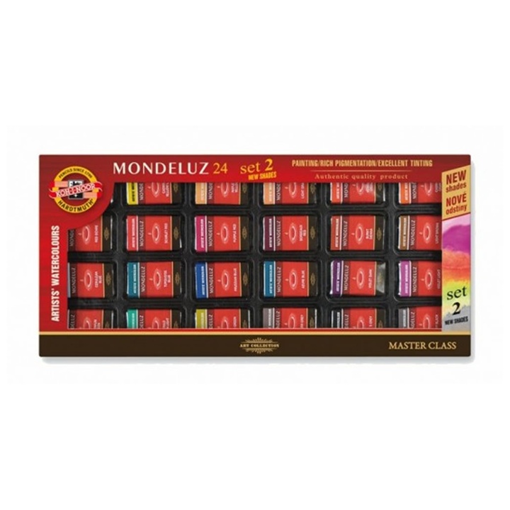 Mondeluz II set akvarel boja
