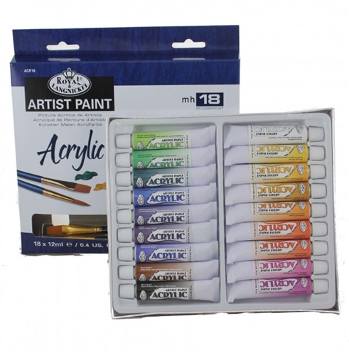Akrilne boje ARTIST Paint 18x12ml