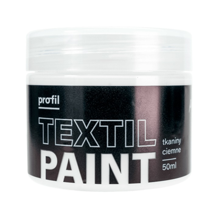 Boja za tamni tekstil Profil 50 ml - bela