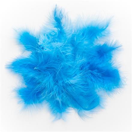 Dekorativno perje 5 g - Baby Blue
