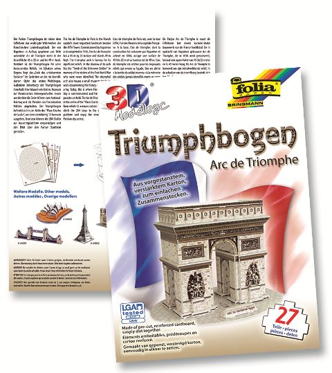 3D-Model Trijumfalna kapija 27 delova