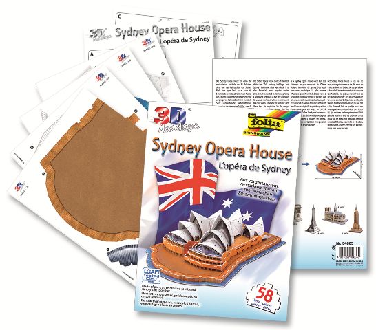3D-Model Sydneyska opera 58 delova