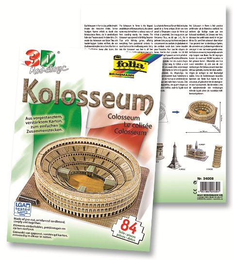 3D-Model Koloseum 84 delova
