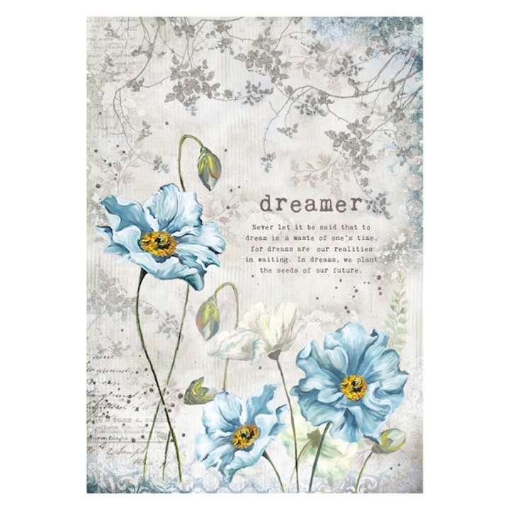 Pirinčani papir A4 Stamperia - Dreamer