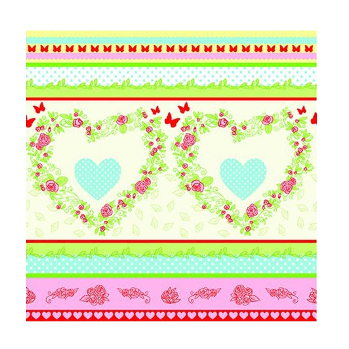 Salvete za dekupaž - Romantic Vintage - 1 kom