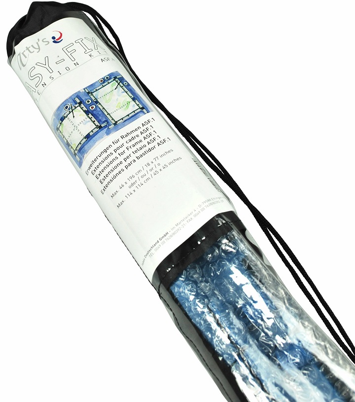 Plastičan ram za zatezanje svile 94 x 94 cm