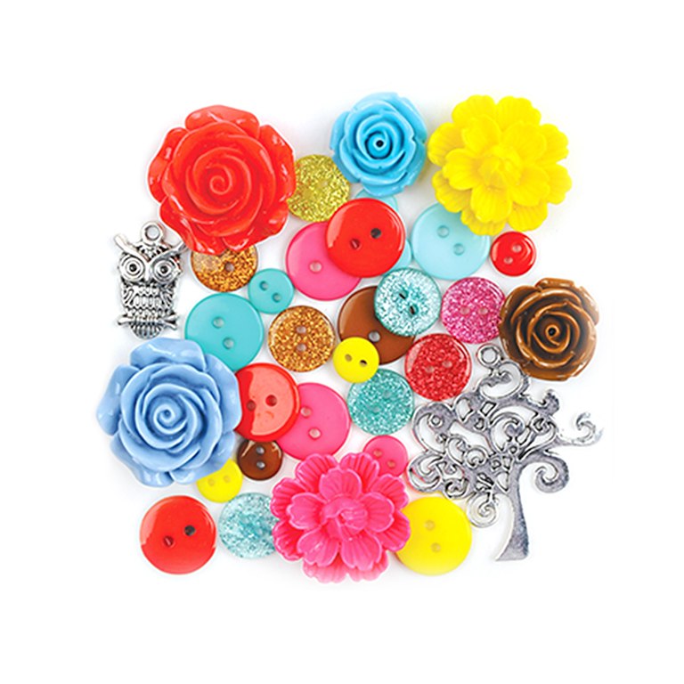 Dekorativni dodaci Charm & Deco Juicy - 32 kom