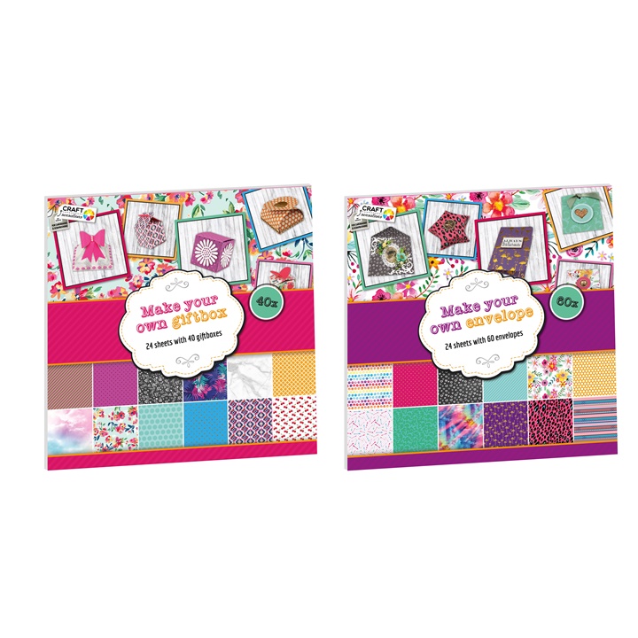 Kreativni set za scrapbooking Craft Sensations - 24 lista | različiti dizajni
