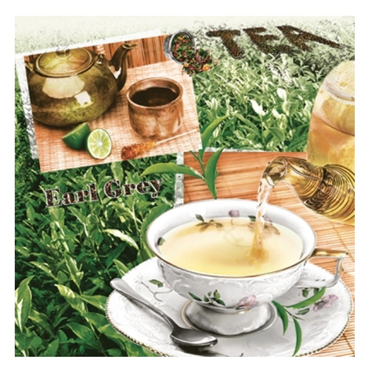 Salvete za DEKUPAŽ - Tea Time - 1 kom