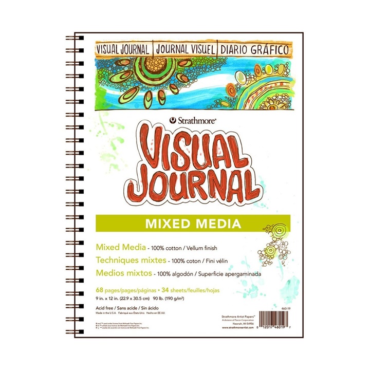 Blok Strathmore Visual Journal 34 listova - 14 x 20.3 cm