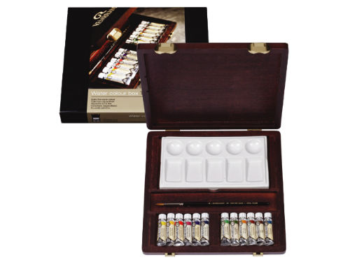 Koferčić - Akvarel boje REMBRANDT Traditional BOX 12x5ml