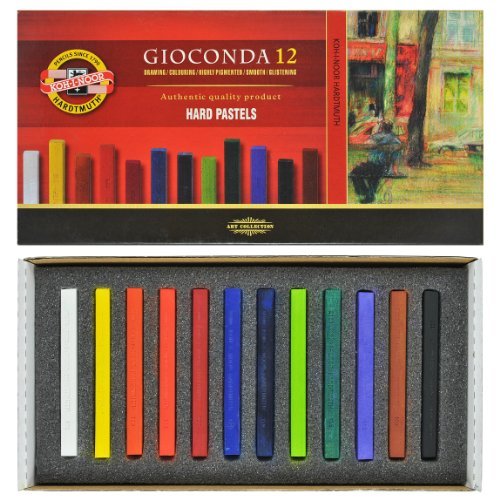 Tvrde pastele GIOCONDA HARD - 12 kom