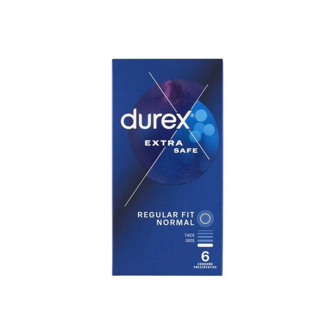 Durex® Kondomi Extra Safe 6 Debljih Kondoma; Prezervativ