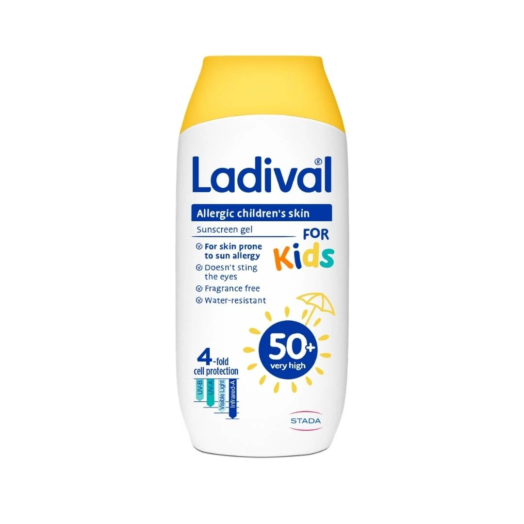 Ladival® KIDS Allergy Gel za Sunčanje za Decu Sklonu Alergiji na Sunce SPF50+ 200 mL
