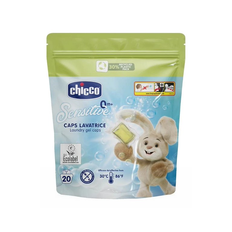 Chicco® Sensitive Kapsule za Pranje Veša 20 Kapsula