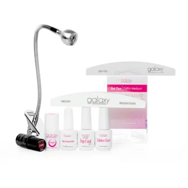 GALAXY PROFESSIONAL
Set za nadogradnju noktiju gel tipsama - Coffin Medium