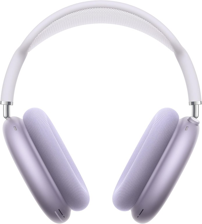 APPLE AIRPODS MAX 2 WIRELESS OVER-EAR HEADPHONES, ACTIVE NOISE CANCELLATION, ADAPTIVE AUDIO, PERSONALIZED SPATIAL AUDIO, LIVE TRANSLATION, BLUETOOTH HEADPHONES FOR IPHONE – PURPLE