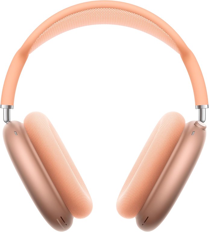 APPLE AIRPODS MAX 2 WIRELESS OVER-EAR HEADPHONES, ACTIVE NOISE CANCELLATION, ADAPTIVE AUDIO, PERSONALIZED SPATIAL AUDIO, LIVE TRANSLATION, BLUETOOTH HEADPHONES FOR IPHONE – ORANGE