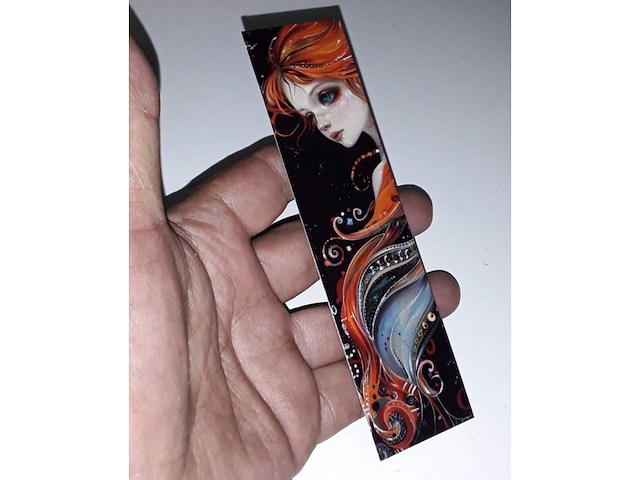 Obeleživač stranica, Bookmarker. 15 x 4 cm.