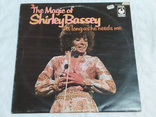 SHIRLEY BASSEY -As long as he needs me(LP, ENGLAND,4/4)