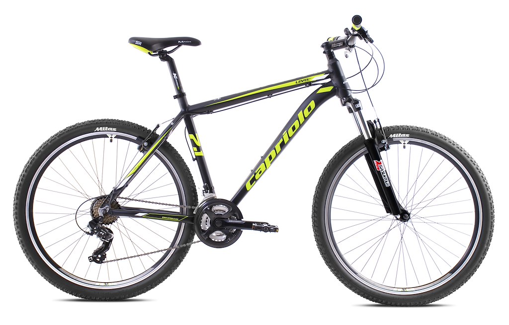 BICIKL CAPRIOLO LEVEL 7.1 27.5"/21AL crno-zeleno 20"