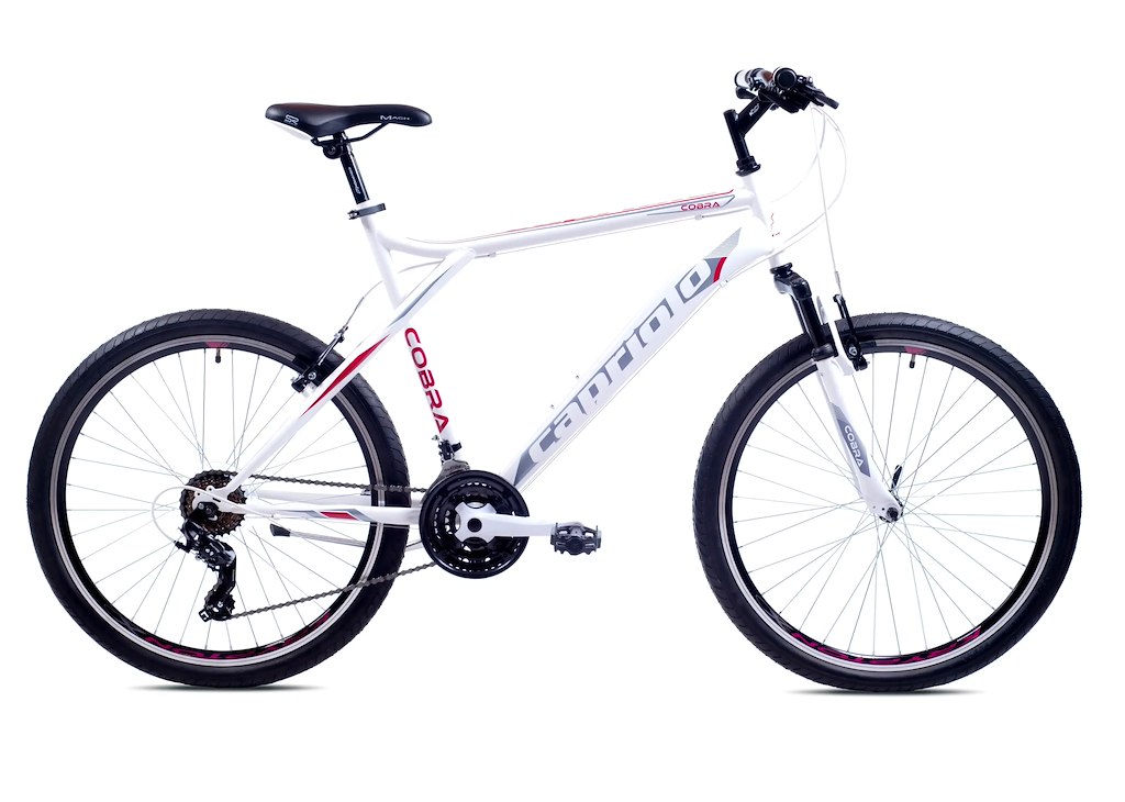 BICIKL CAPRIOLO COBRA 2.0 FS 26"/21HT belo-ljubičasto 20"