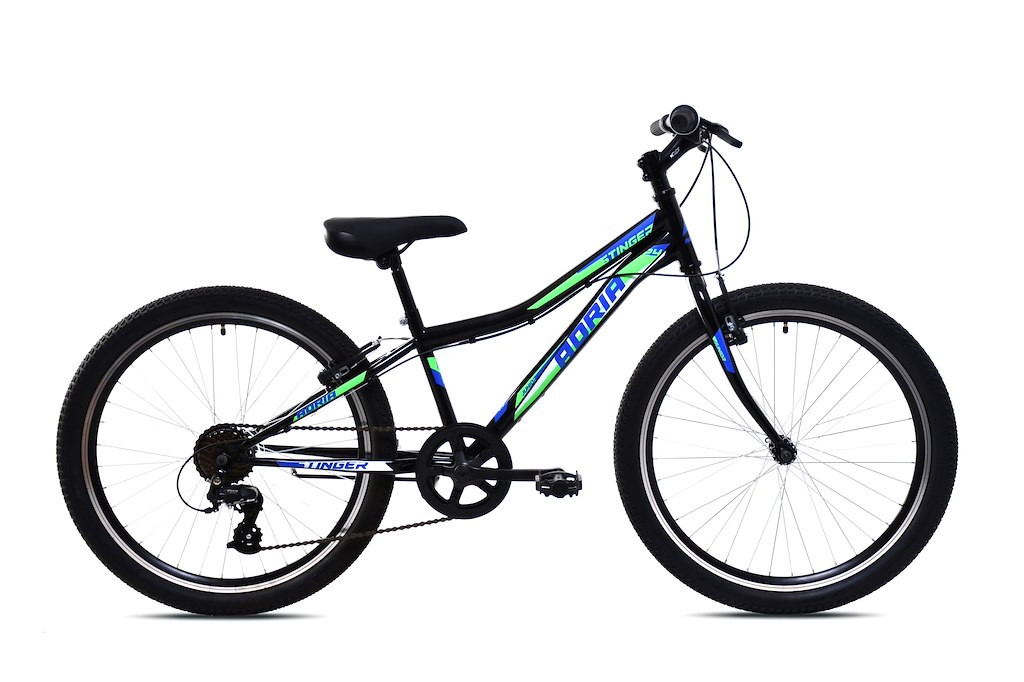 BICIKL ADRIA STINGER 24"/7HT crno-zeleno 12"