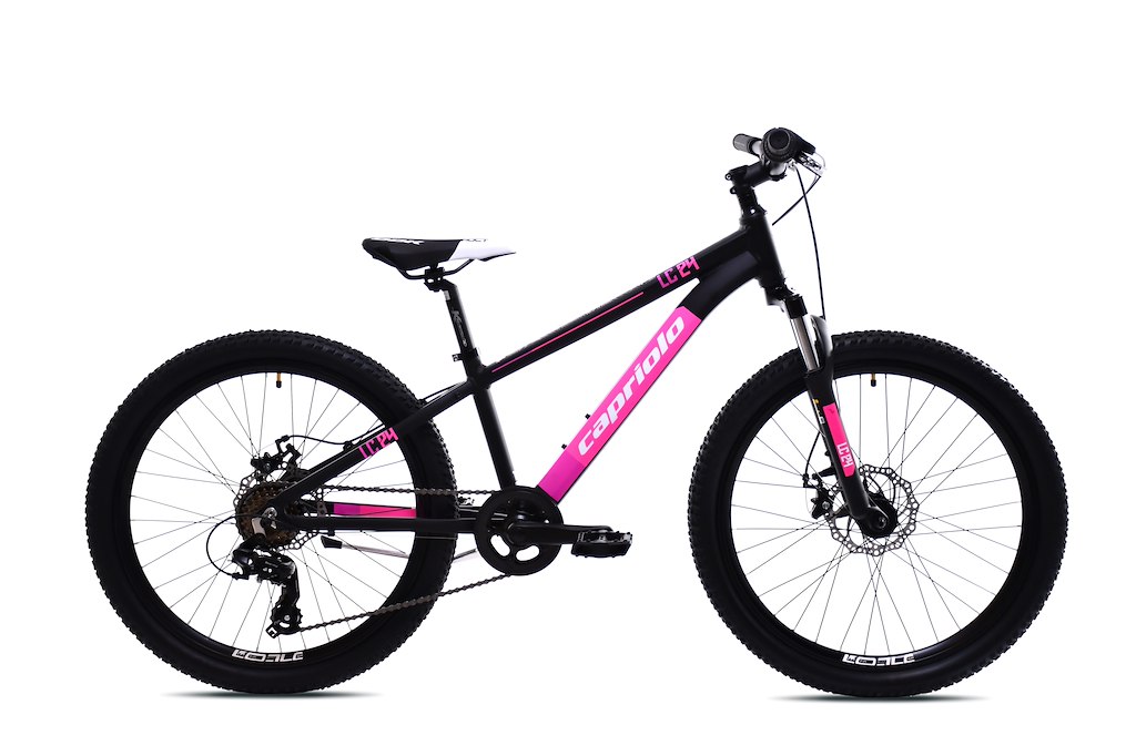 BICIKL CAPRIOLO LC 240 24/7"AL crno-pink 12"