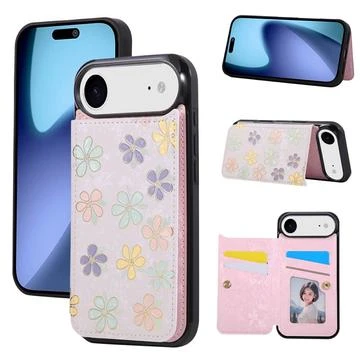 IPHONE AIR FLOWER PRINT CASE WITH RFID CARDHOLDER - FLOWERS