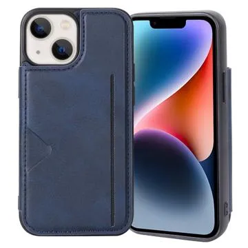 HANMAN MIKA IPHONE 14 FUTROLA SA NOVČANIKOM - PLAVA