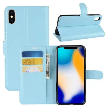 IPHONE XS PLUS NOVČANIK-FUTROLA - SVETLOPLAVA