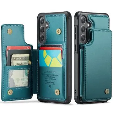 SAMSUNG GALAXY S25 FE CASEME C22 CASE RFID CARD WALLET - GREEN