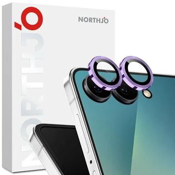 SAMSUNG GALAXY Z FLIP7 NORTHJO CAMERA LENS PROTECTOR SET - PURPLE