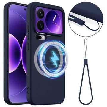 XIAOMI 17 PRO MAX MASKA OD TEČNOG SILIKONA - KOMPATIBILNA SA MAGSAFE
