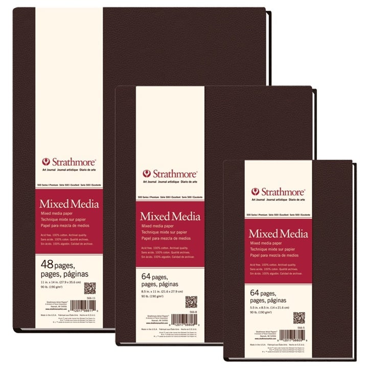 Artbook Strathmore Mixed Media tvrd povez | izaberi dimenzije