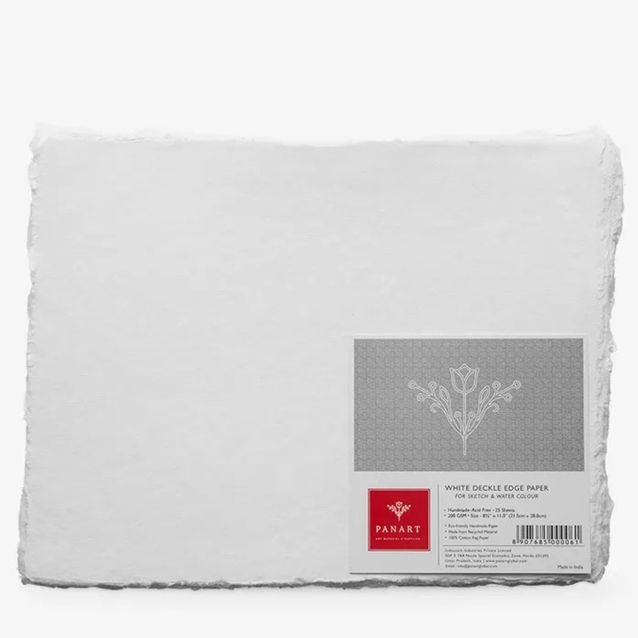 PanArt ručno izrađeni beli A4 papir