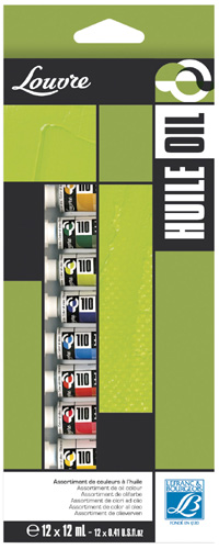 Uljane boje LOUVRE 12x12ml
