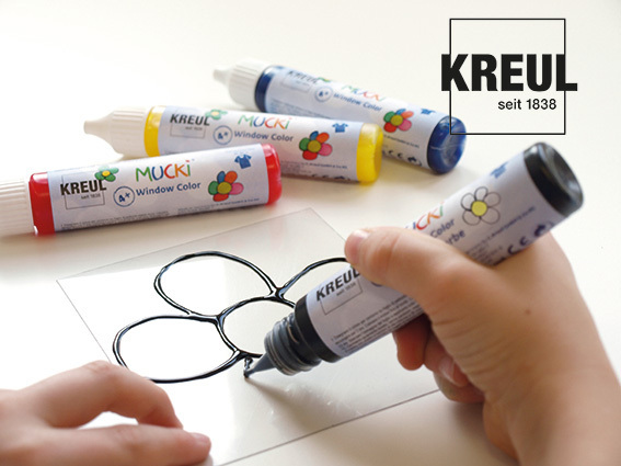 Set boja za staklo MUCKI 4 x 29 ml