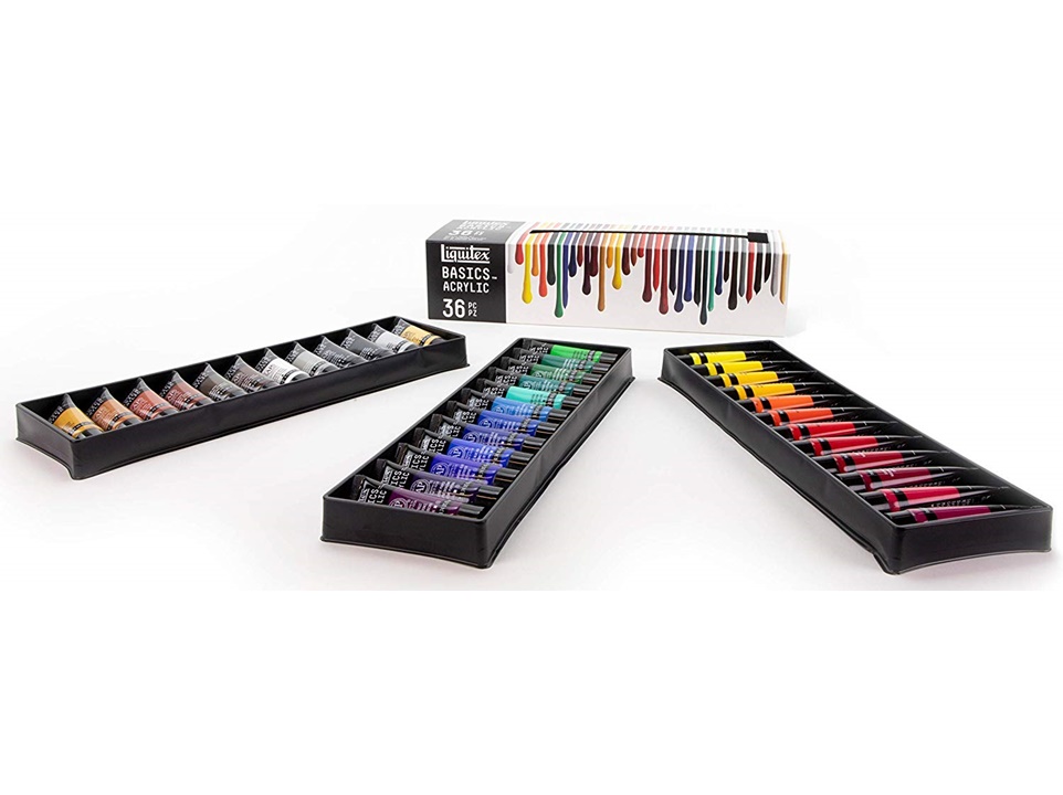 Set akrilnih boja Liquitex Basics - 36x22 ml