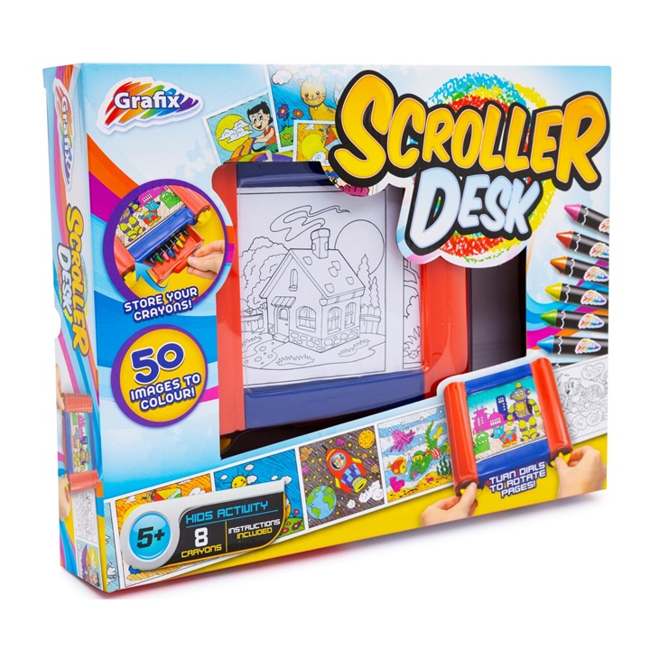Dečija daska za crtanje Grafix Scroller Desk