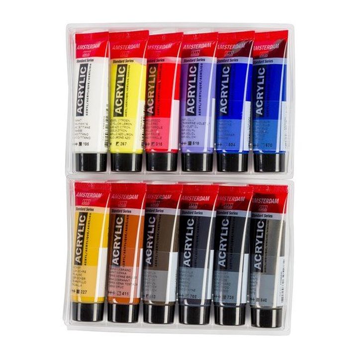 Akrilne boje Amsterdam - Urban Landscape - set 12 x 20 ml
